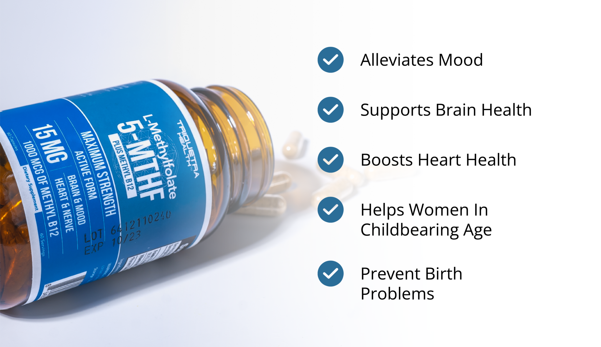 Can L-Methylfolate Plus Vitamin B12 Benefit Your Mood, Heart, and Brain ...